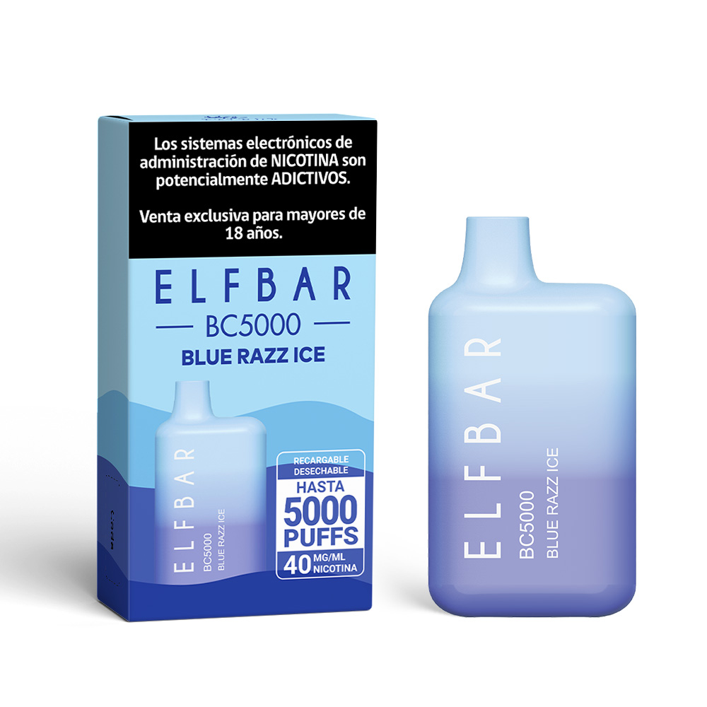 ELFBAR 5000 BLUE RAZZ ICE - Ditab Chile