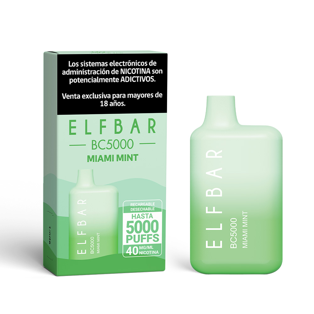 ELFBAR 5000 MIAMI MINT - Ditab Chile
