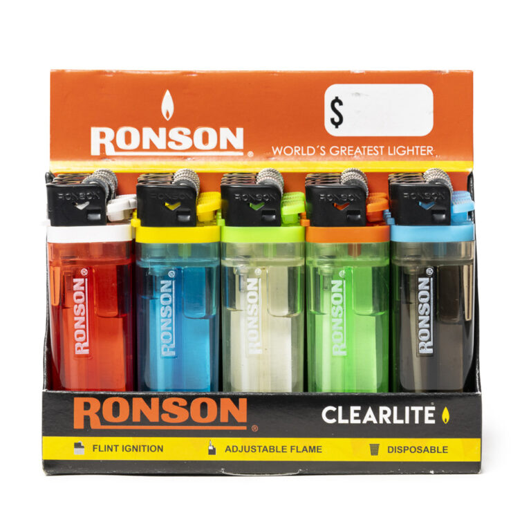ENCENDEDOR RONSON CLEARLITE - Ditab Chile